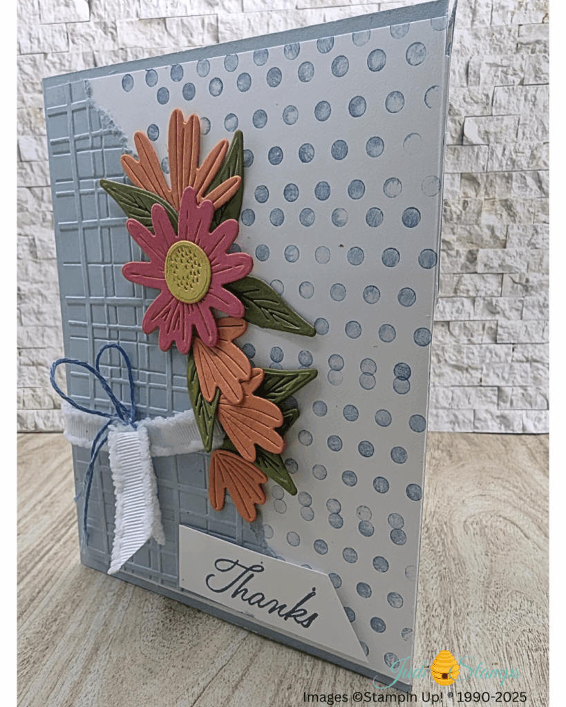 Easy Polka Dot Greeting Card You Can Make in Minutes - Judi Stamps