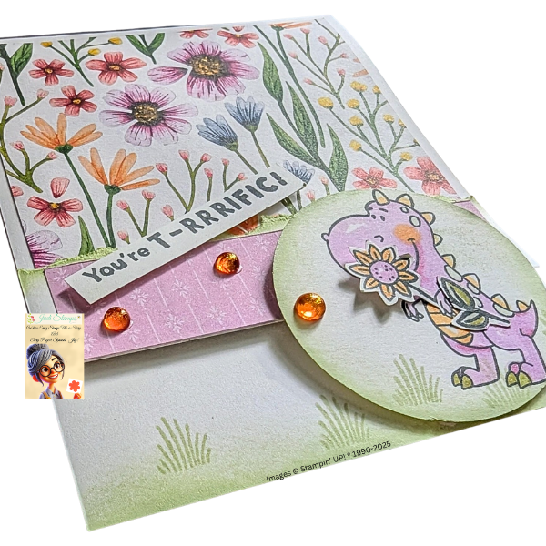 Darling Dinos Fun Fold You’ll Love Making - Judi Stamps